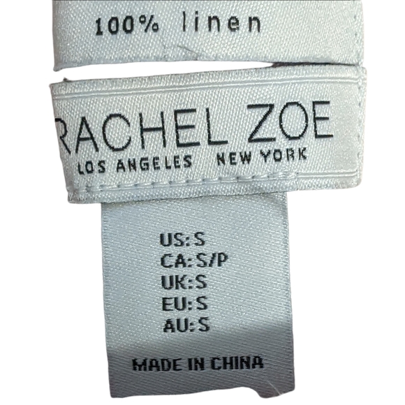 Rachel Zoe | Pants & Jumpsuits | Rachel Zoe Linen Wide Leg Flare ...